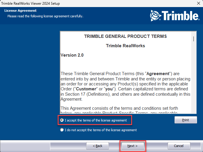 Trimble RealWorks Viewerインストール （2025年7月版） – 3D-CX