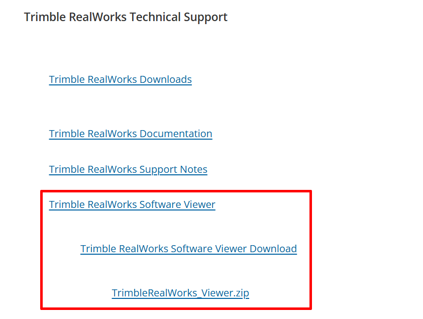 Trimble RealWorks Viewerインストール （2025年7月版） – 3D-CX
